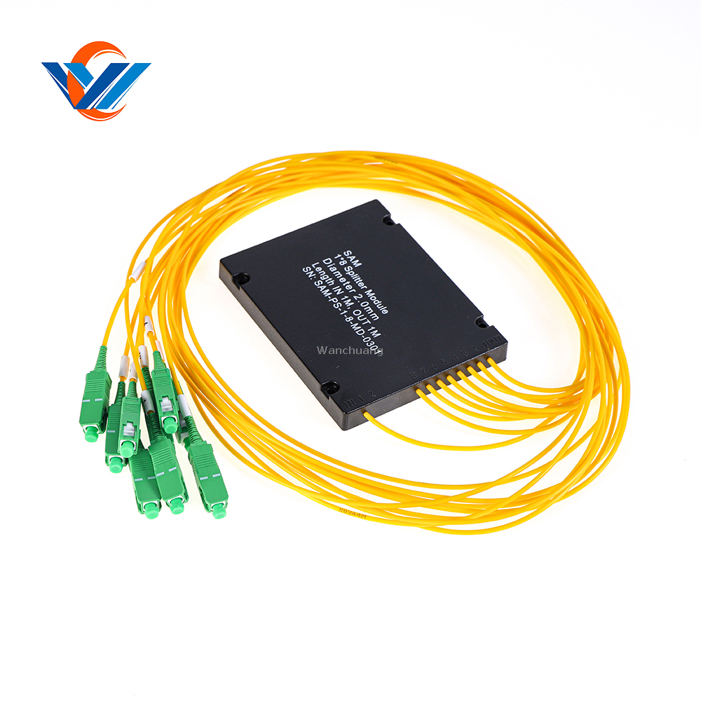 1X8 ABS BOX PLC Optical Fiber Splitter - Buy ABS BOX PLC Optical Fiber ...